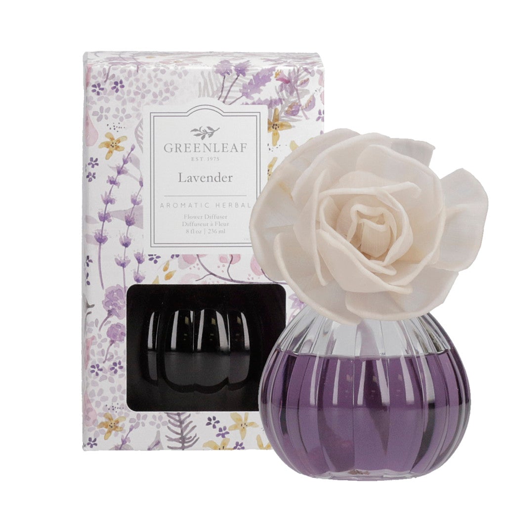 Greenleaf Flower Diffuser- Lavender – Esor Atelier